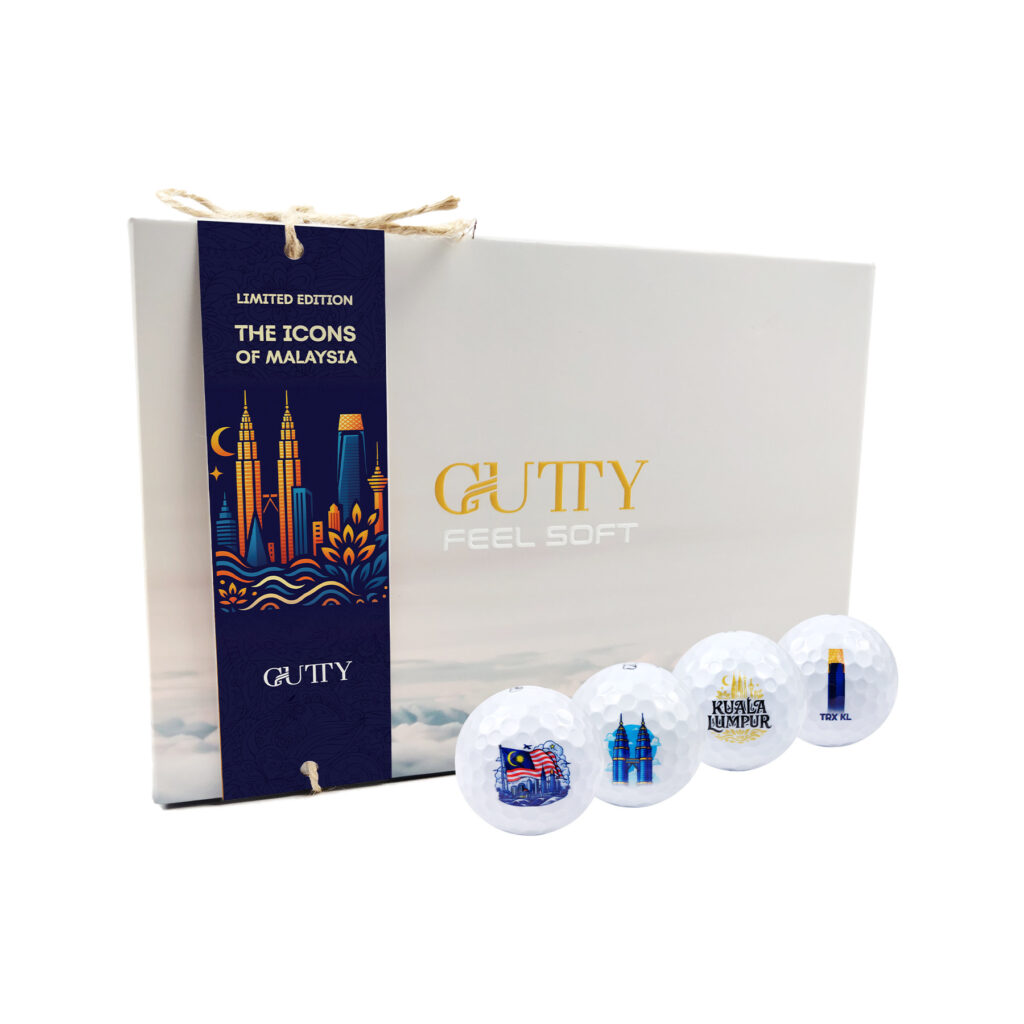 Gutty Feel Soft Golf Ball (Limited Edition) – The Icons of Malaysia - GUTTY